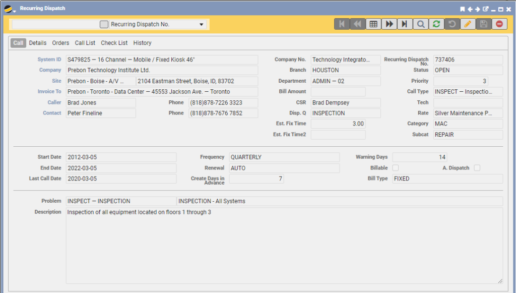 Service Dispatch Automation - Solutions360