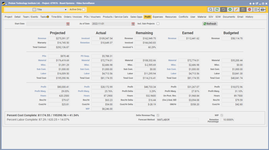 Job Costing & Time Management - Solutions360