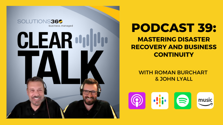 ClearTalk 39: Mastering Disaster Recovery and Business Continuity ...